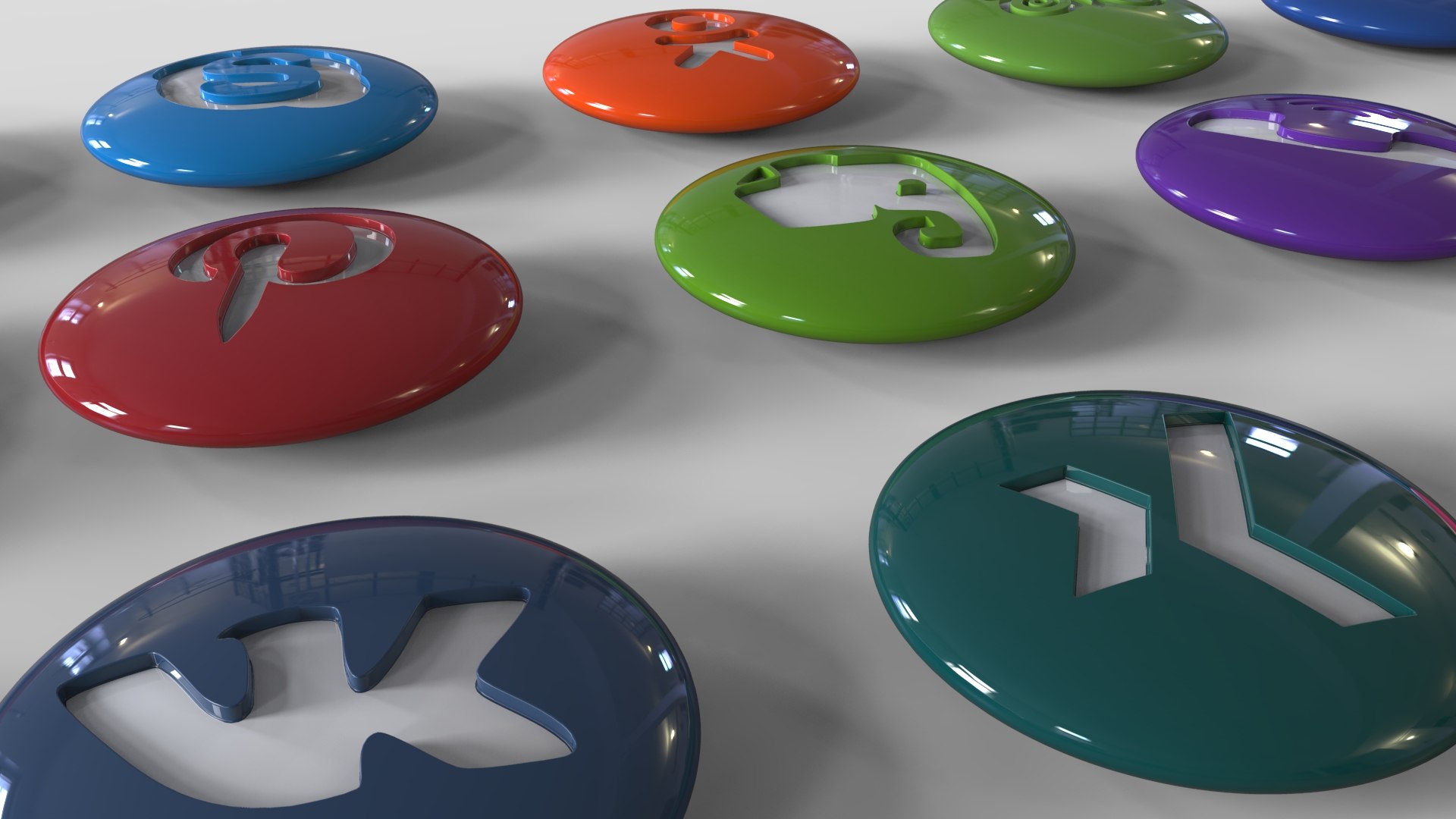 Social networks 3D - TurboSquid 1351226