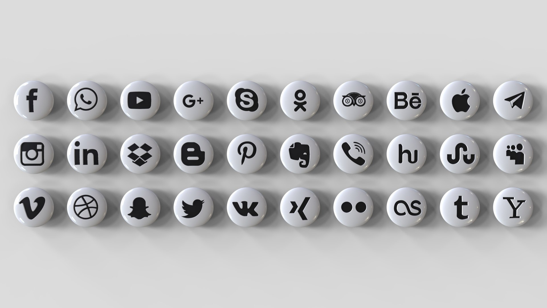 Social networks 3D - TurboSquid 1351226