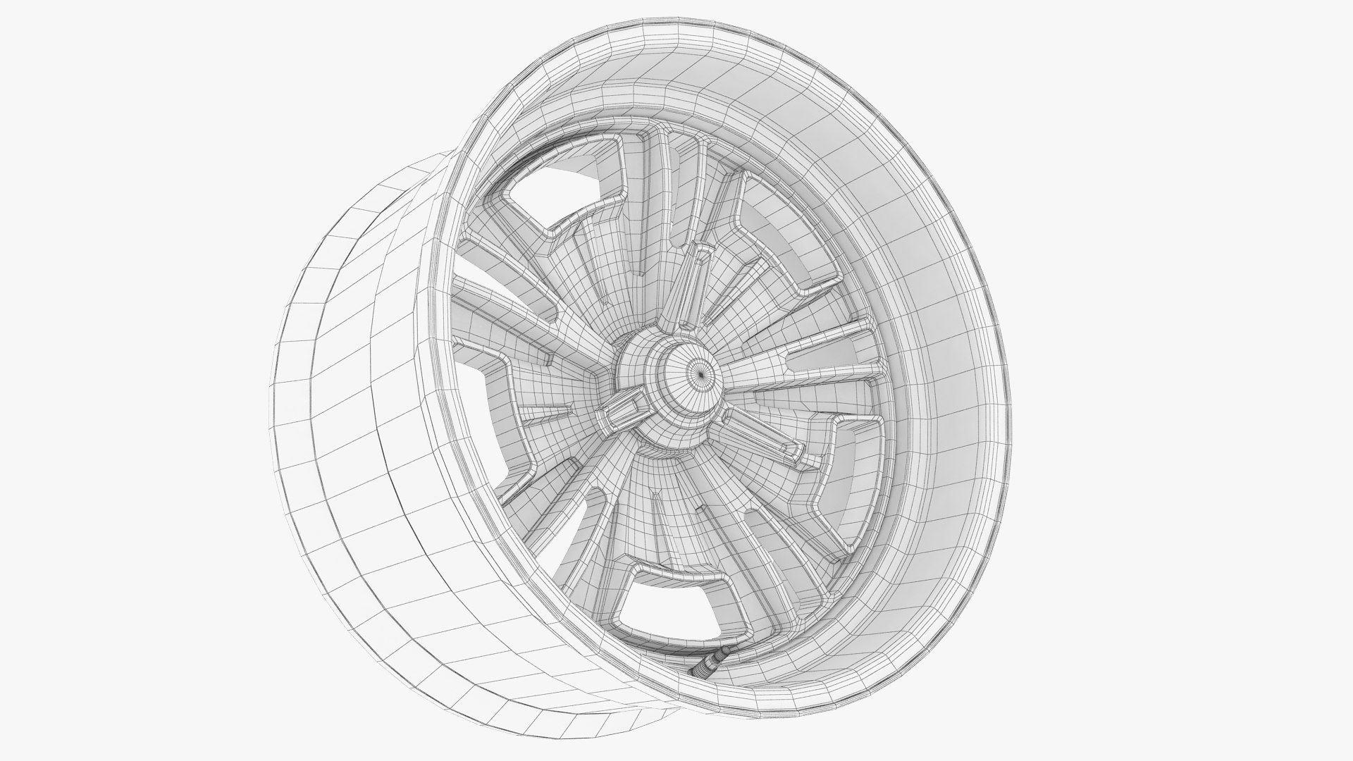 3D Wheel Type Halibrand Concept Model - TurboSquid 1637938