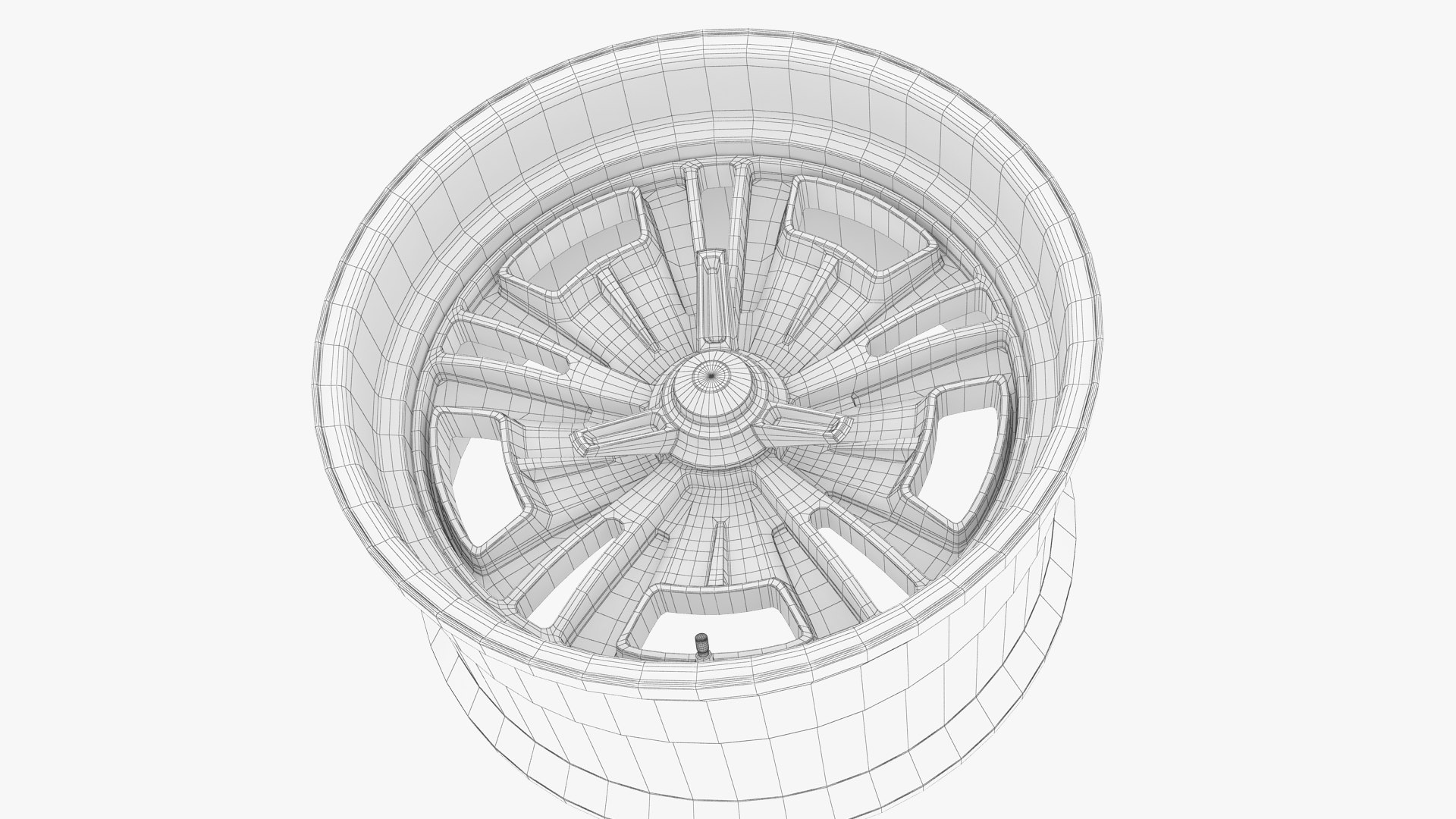 3D Wheel Type Halibrand Concept Model - TurboSquid 1637938