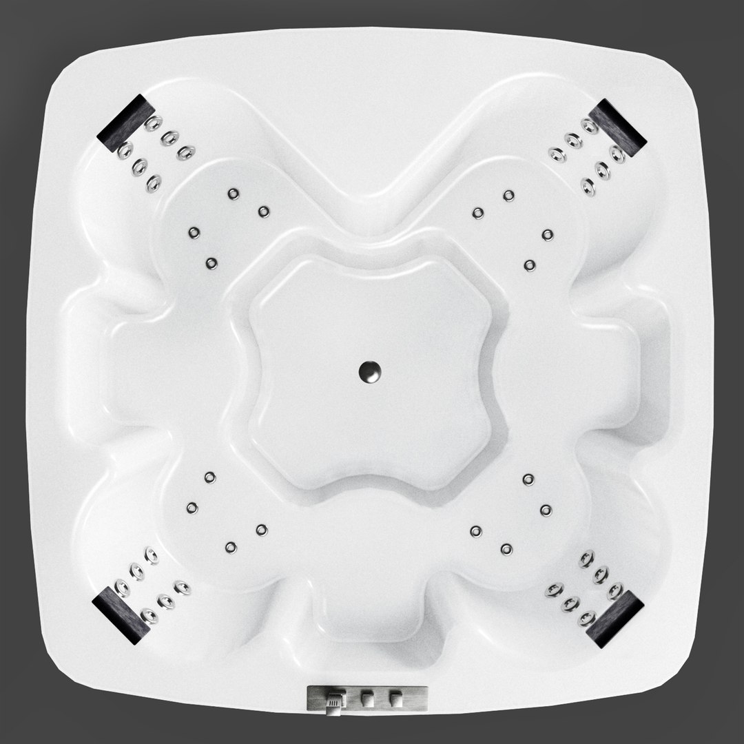 3D Jacuzzi 01 Model - TurboSquid 2117768