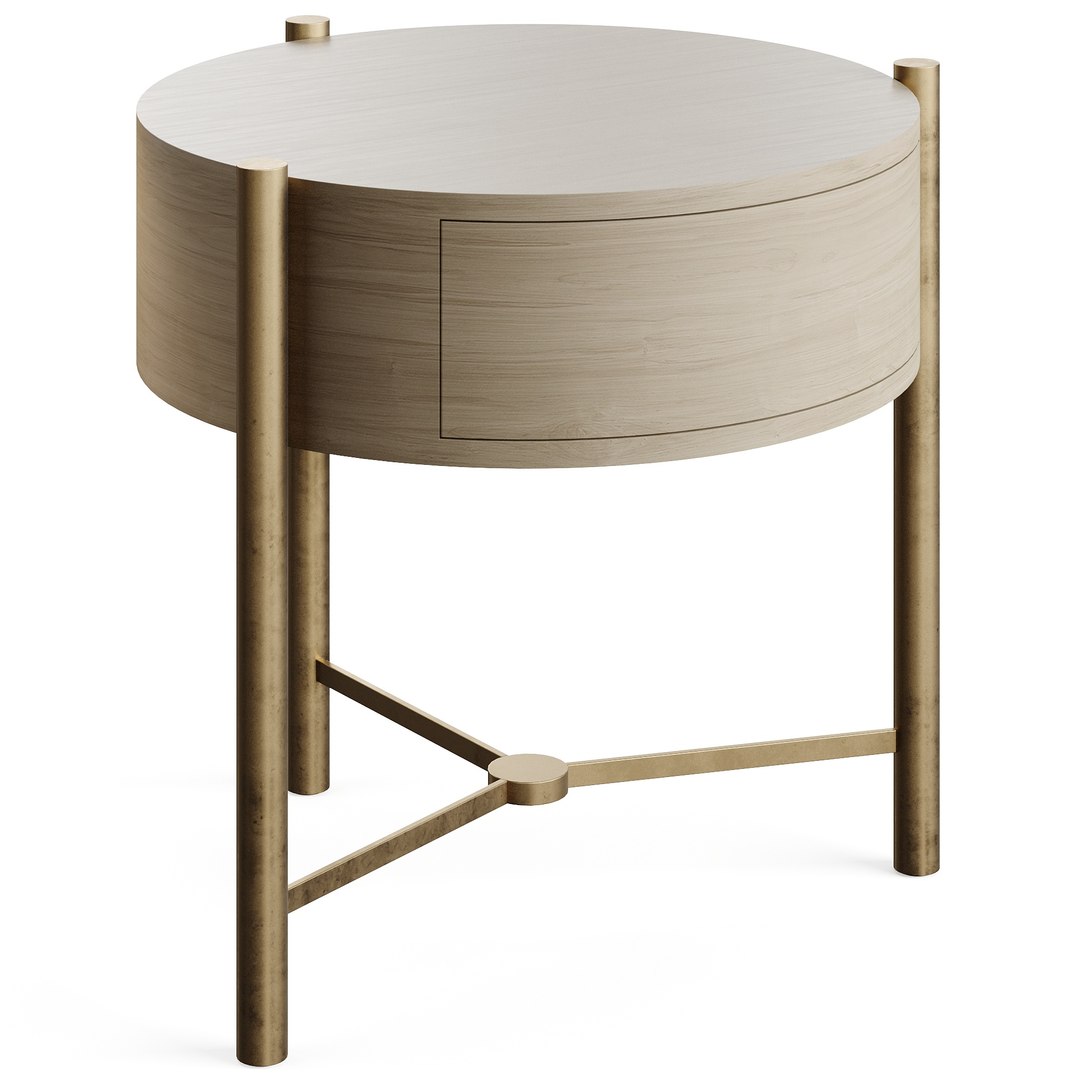 Ana Roque JOE Bedside Table 3D Model - TurboSquid 2103402