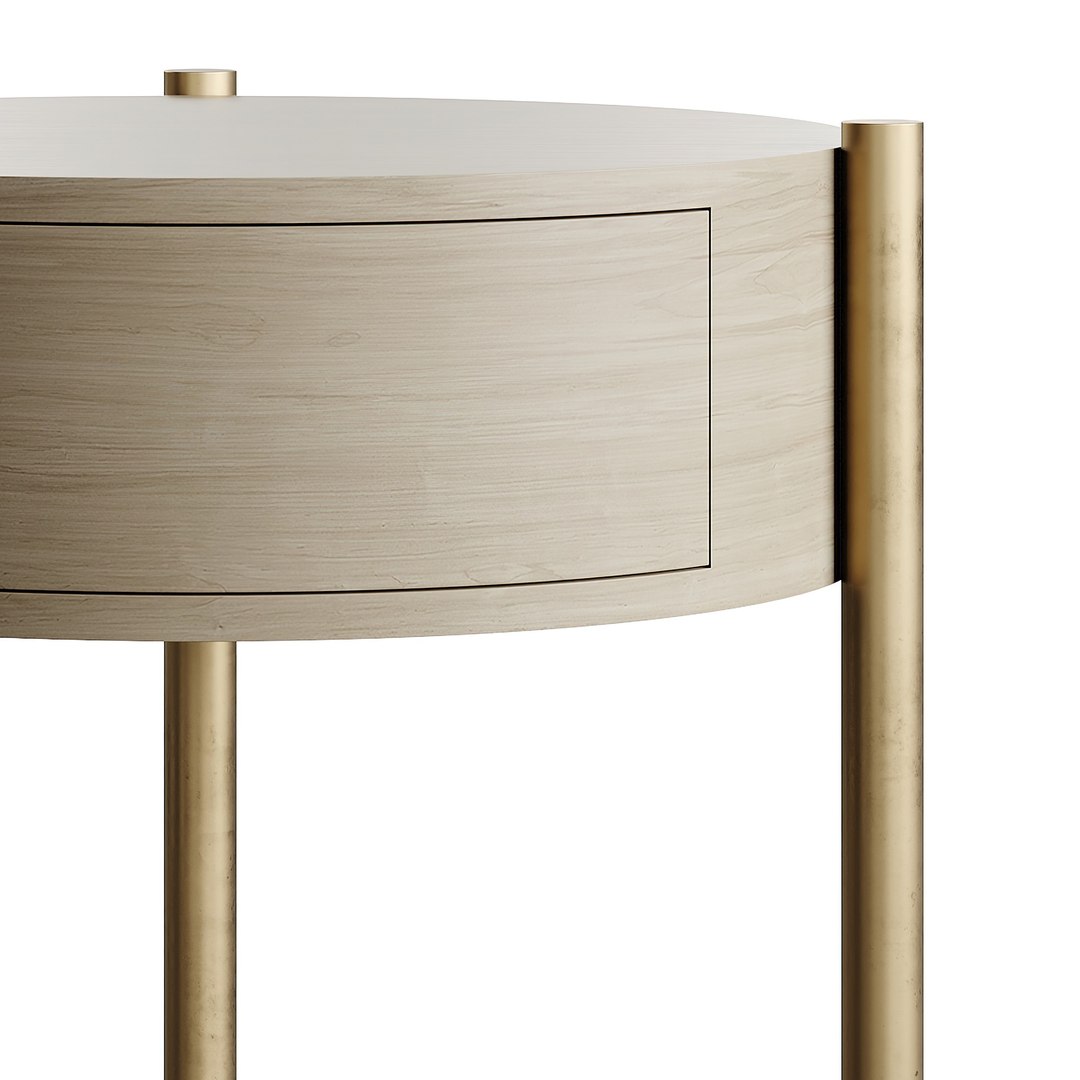 Ana Roque JOE Bedside Table 3D Model - TurboSquid 2103402