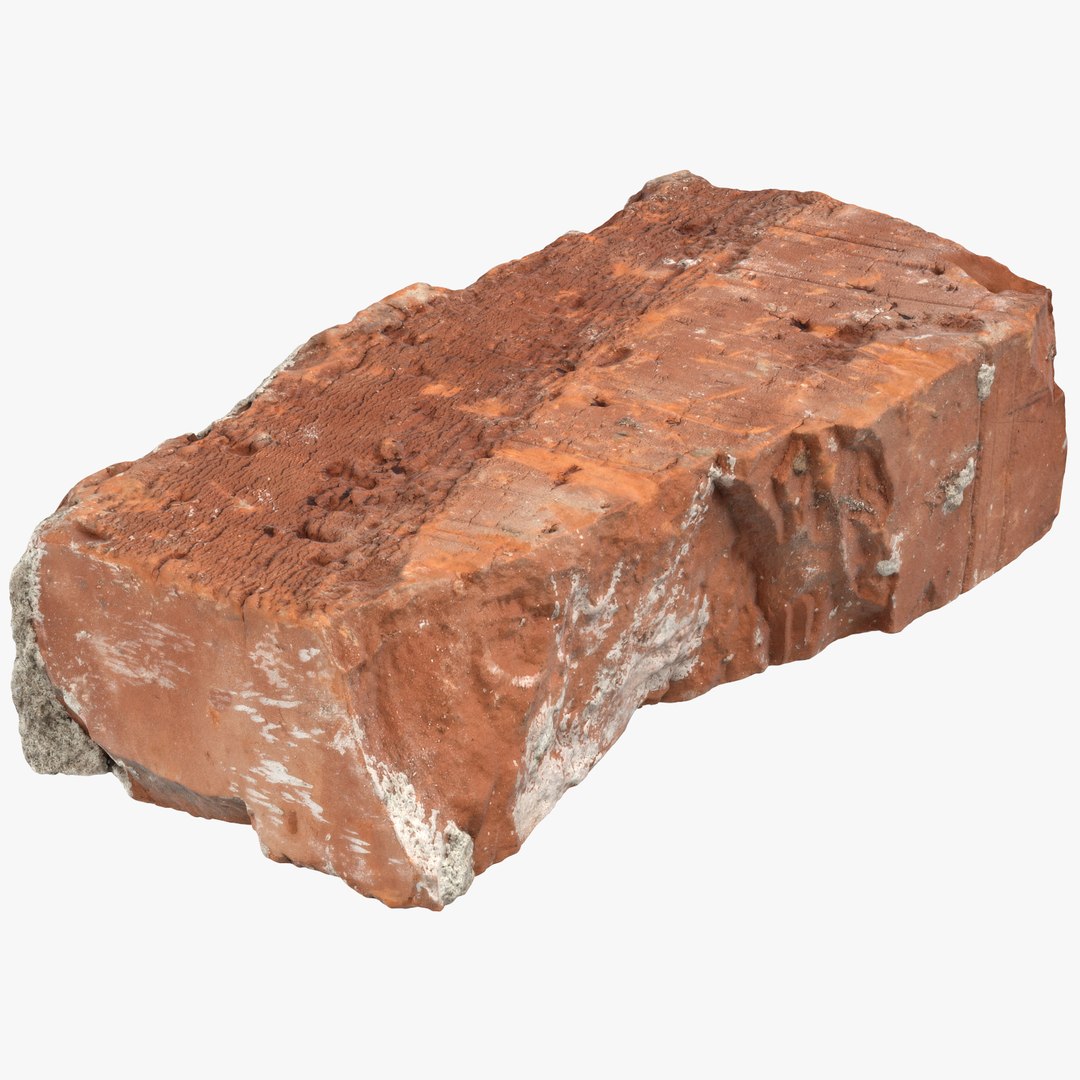 3D 3 Broken Bricks Model - TurboSquid 1479511