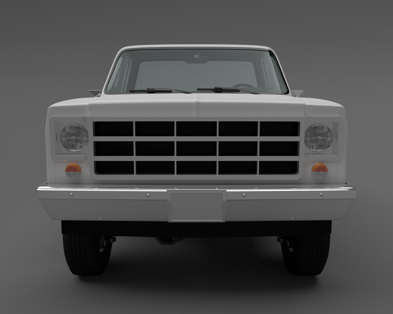 3D pick-up 4 model - TurboSquid 1538414