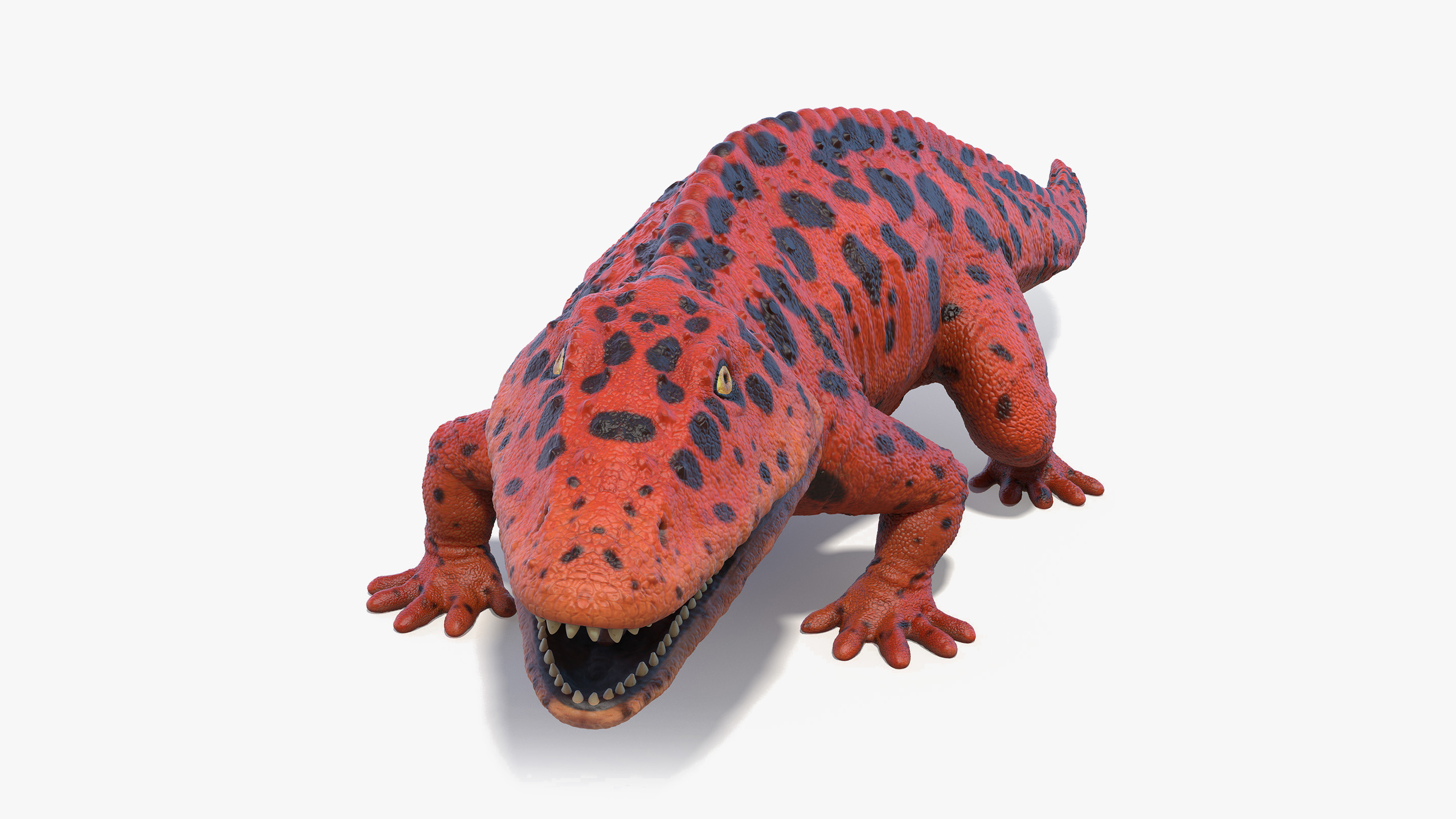 3D Eryops Animated - TurboSquid 1922638