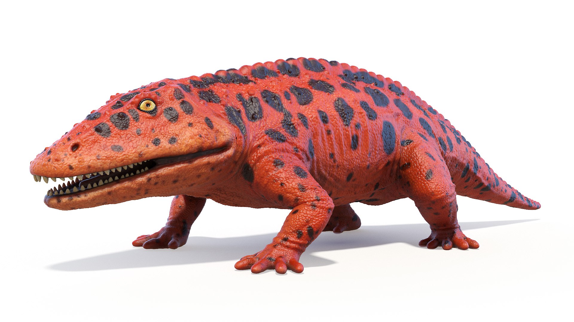 3D Eryops Animated - TurboSquid 1922638