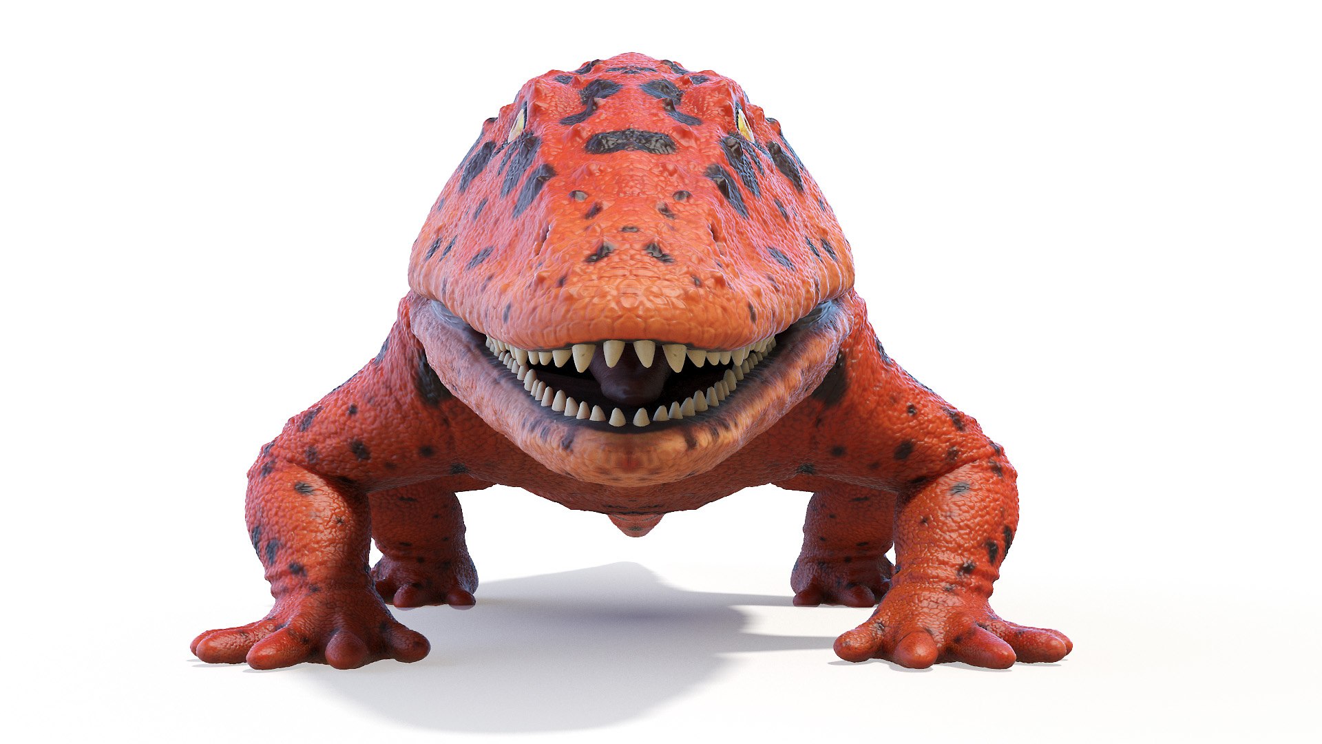 3D Eryops Animated - TurboSquid 1922638