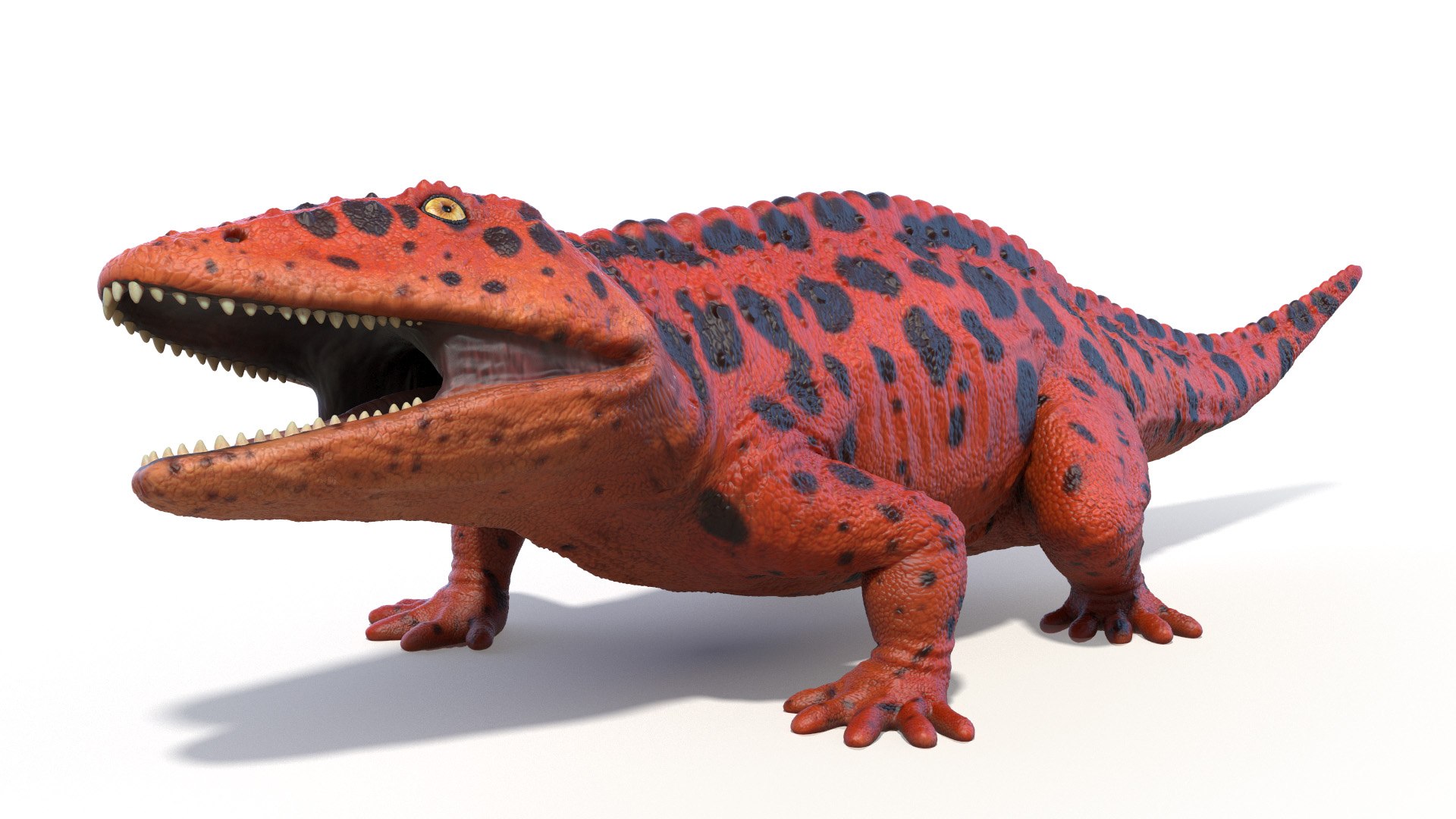 3D Eryops Animated - TurboSquid 1922638