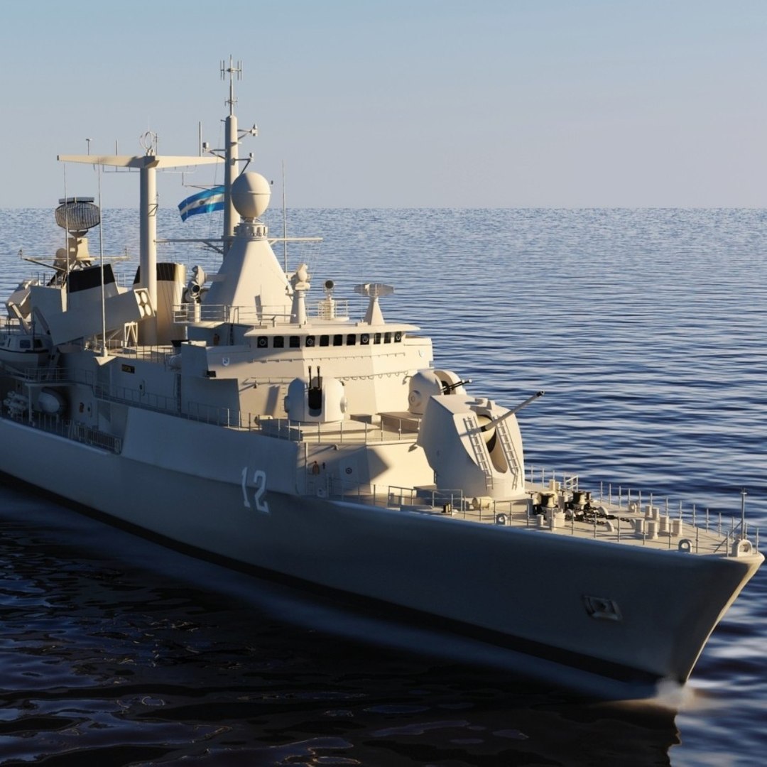 3d Model Meko 360 Frigate