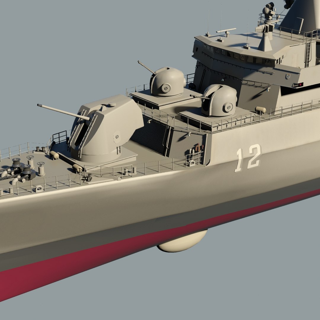 3d Model Meko 360 Frigate