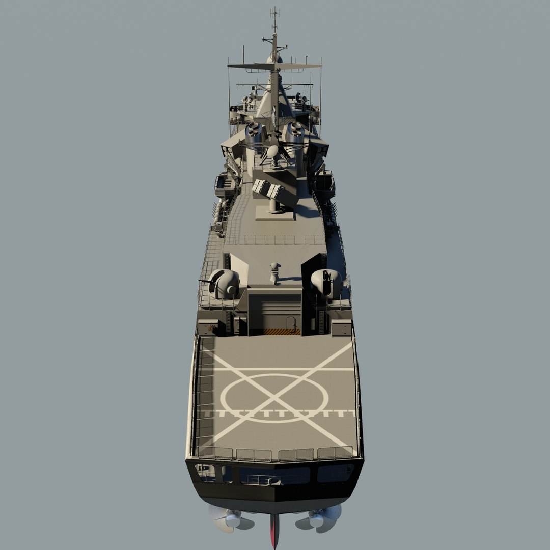 3d Model Meko 360 Frigate