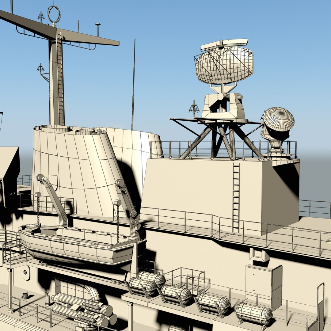 3d Model Meko 360 Frigate