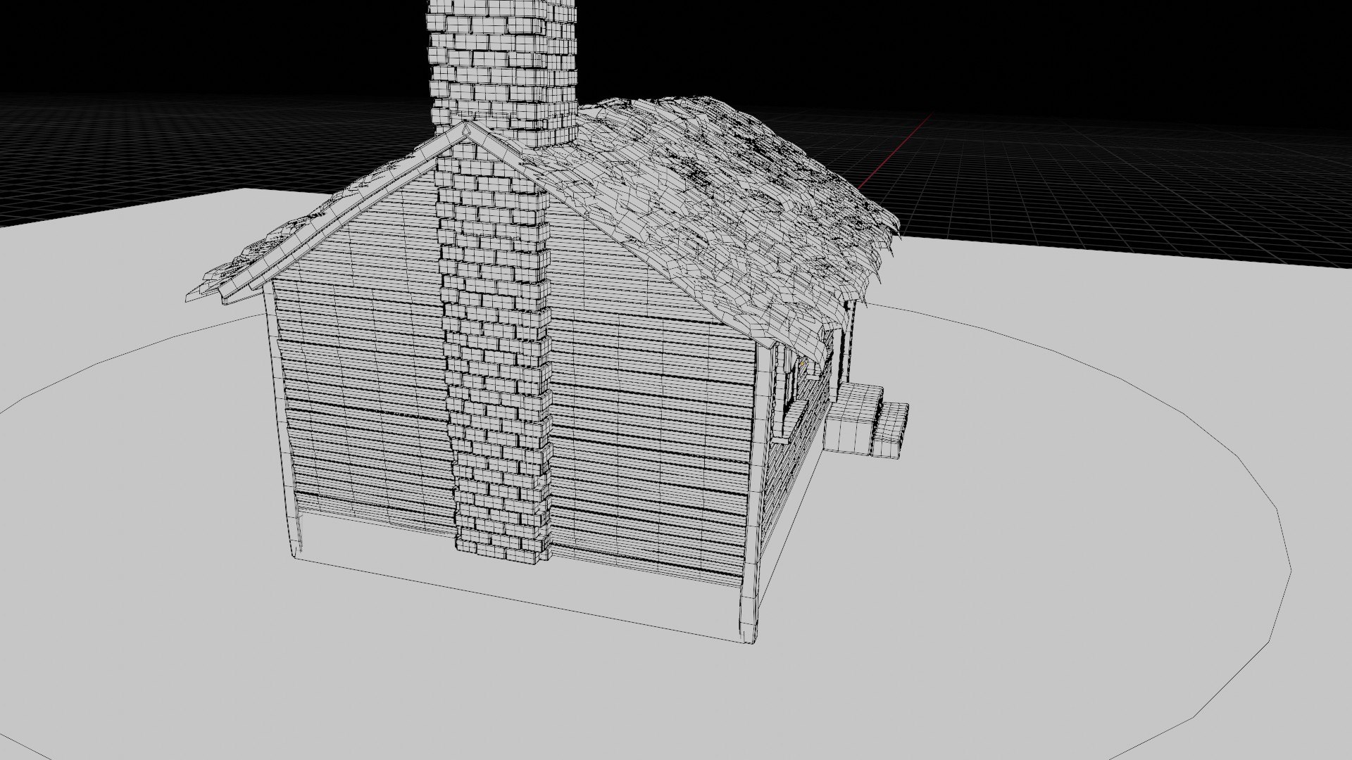 3D Cabin House Model With Pbr Textures Low-poly 3D - TurboSquid 2016597