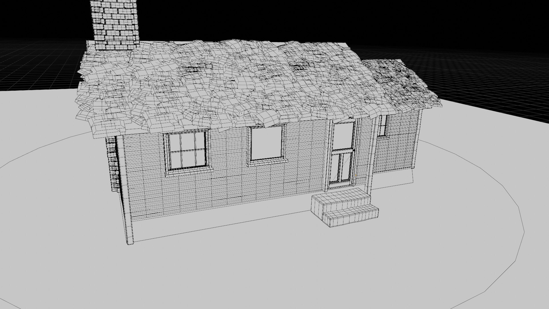 3D Cabin House Model With Pbr Textures Low-poly 3D - TurboSquid 2016597