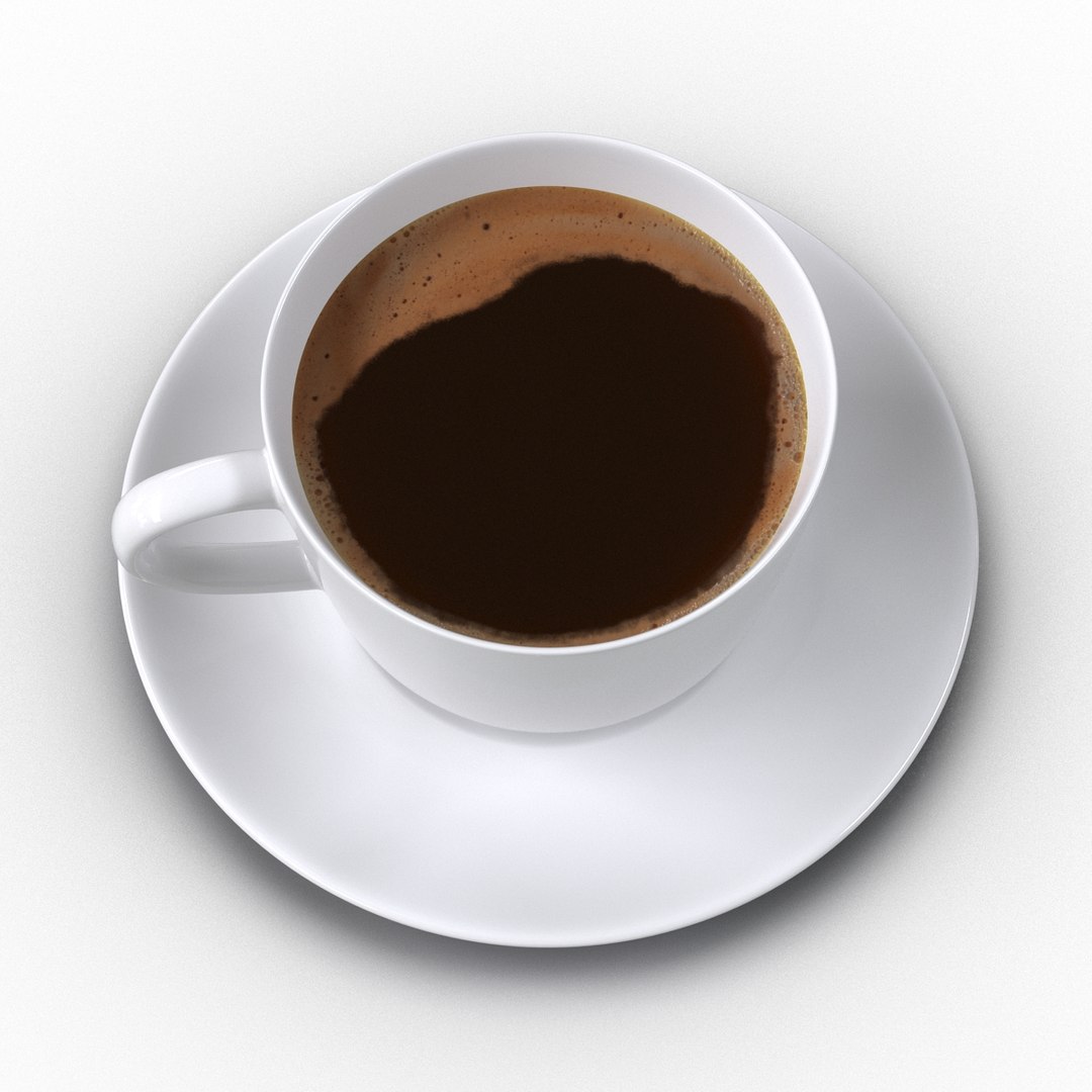 coffee cups 3d model