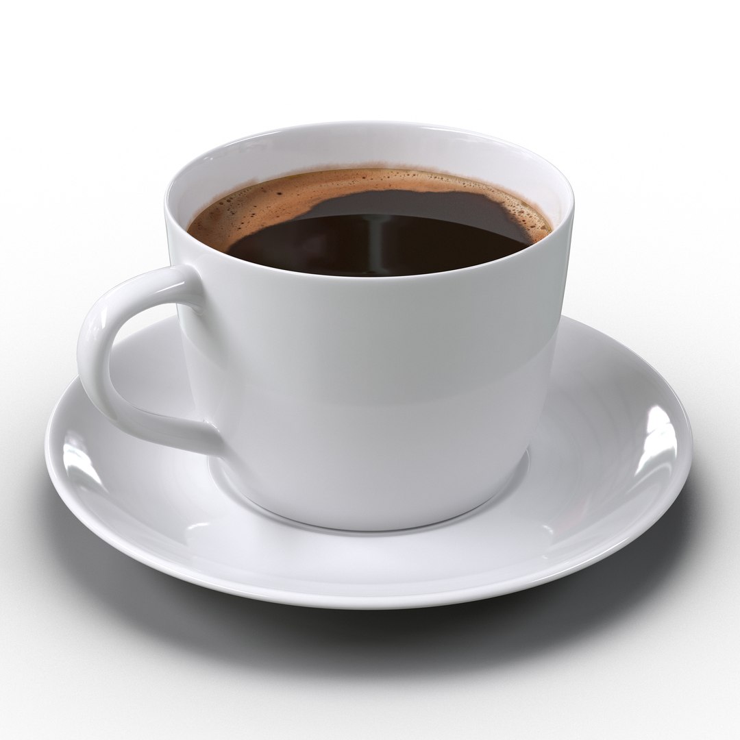 coffee cups 3d model