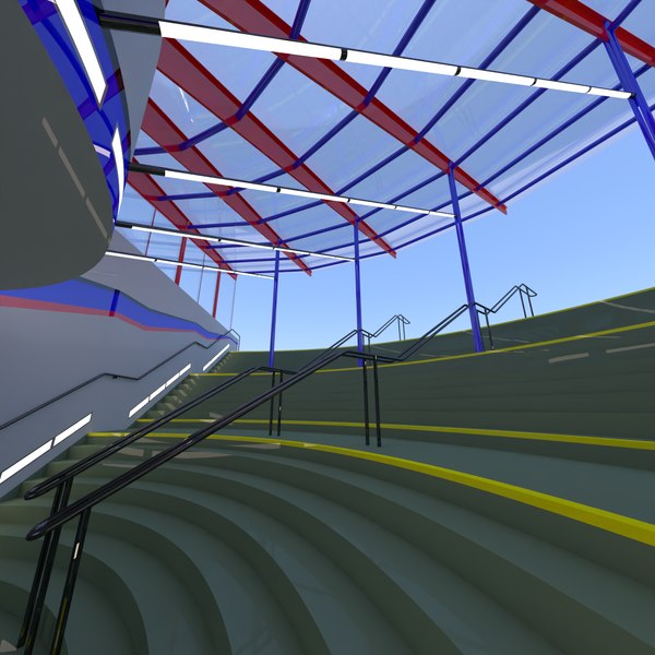 Subway entrance 3D model - TurboSquid 2031050