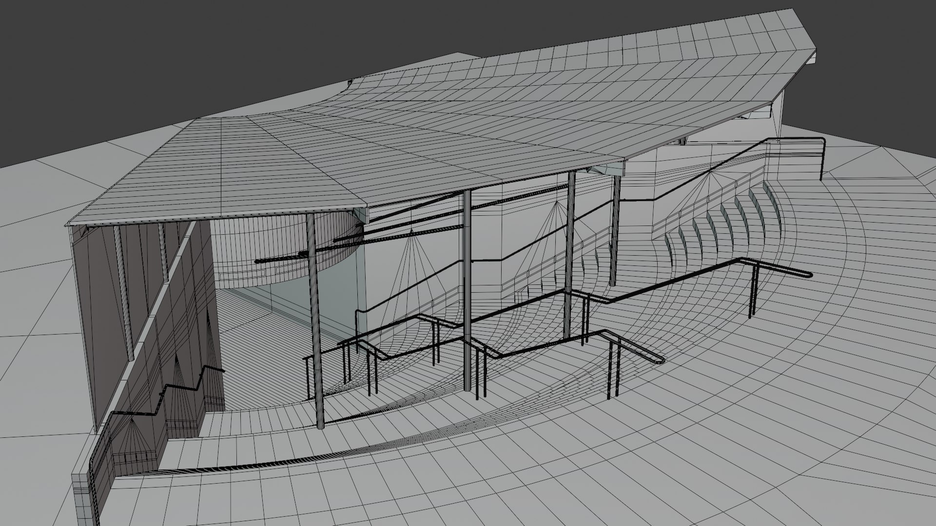 Subway Entrance 3D Model - TurboSquid 2031050