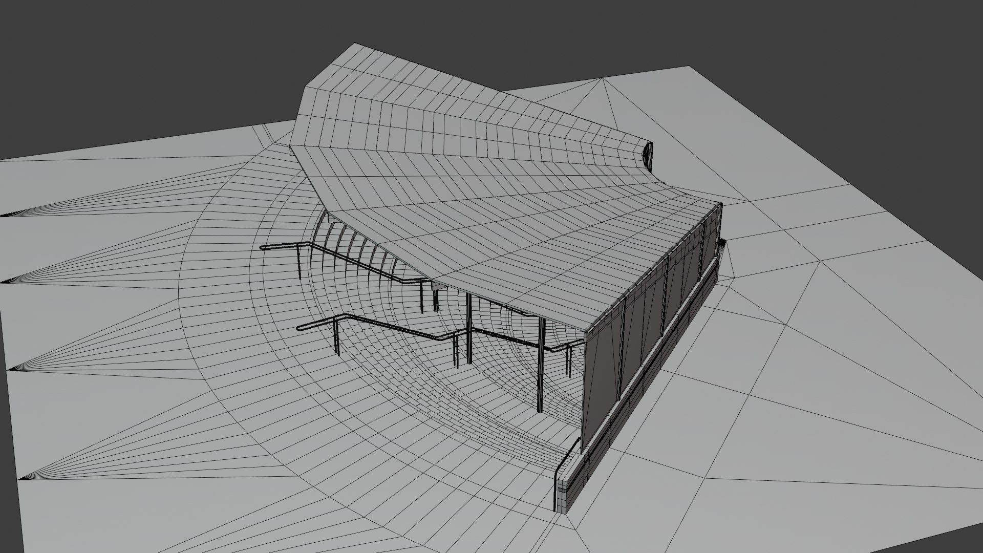 Subway Entrance 3D Model - TurboSquid 2031050