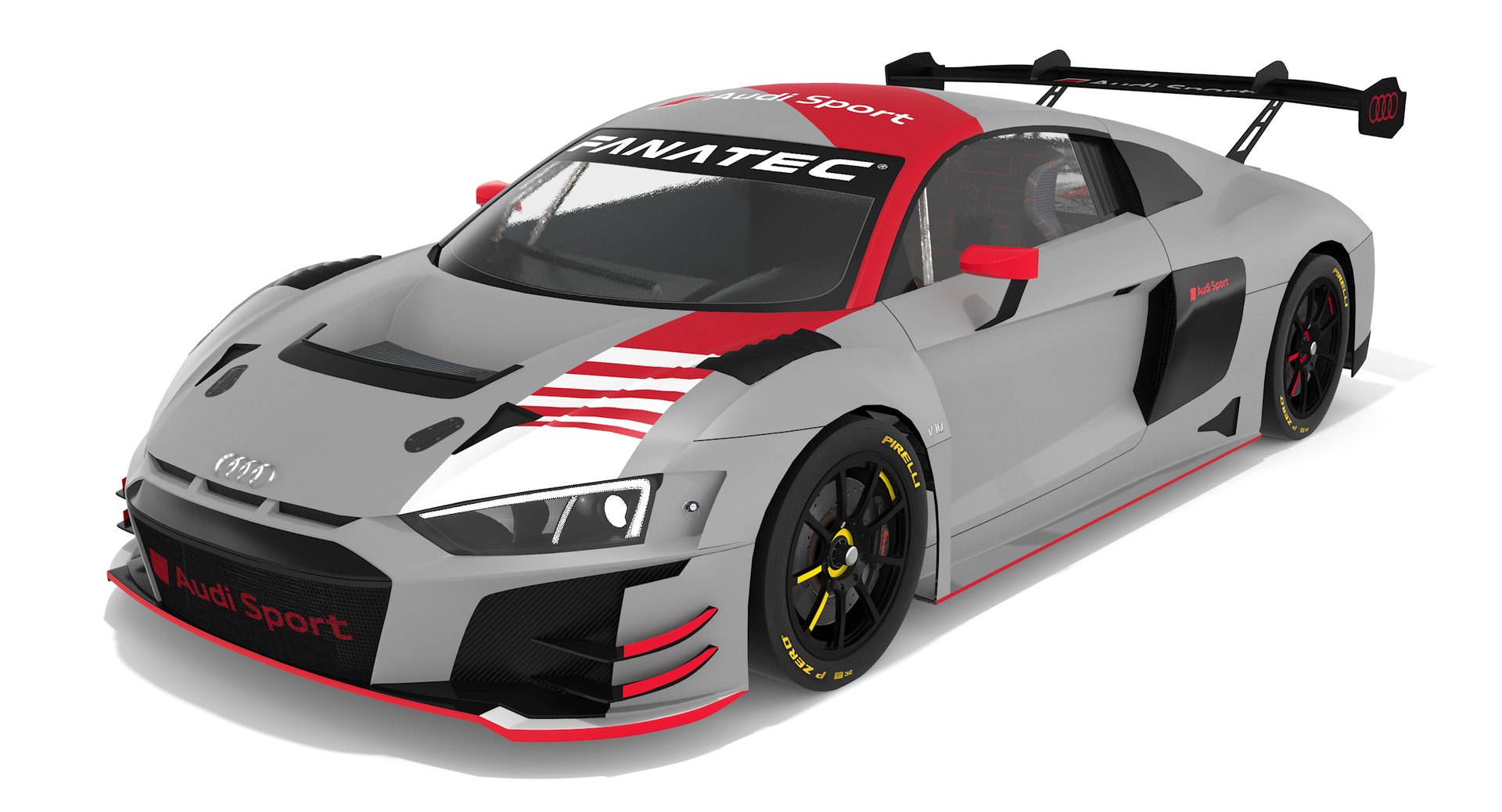 3D Model Audi R8 LMS GT3 Evo II - TurboSquid 2110911