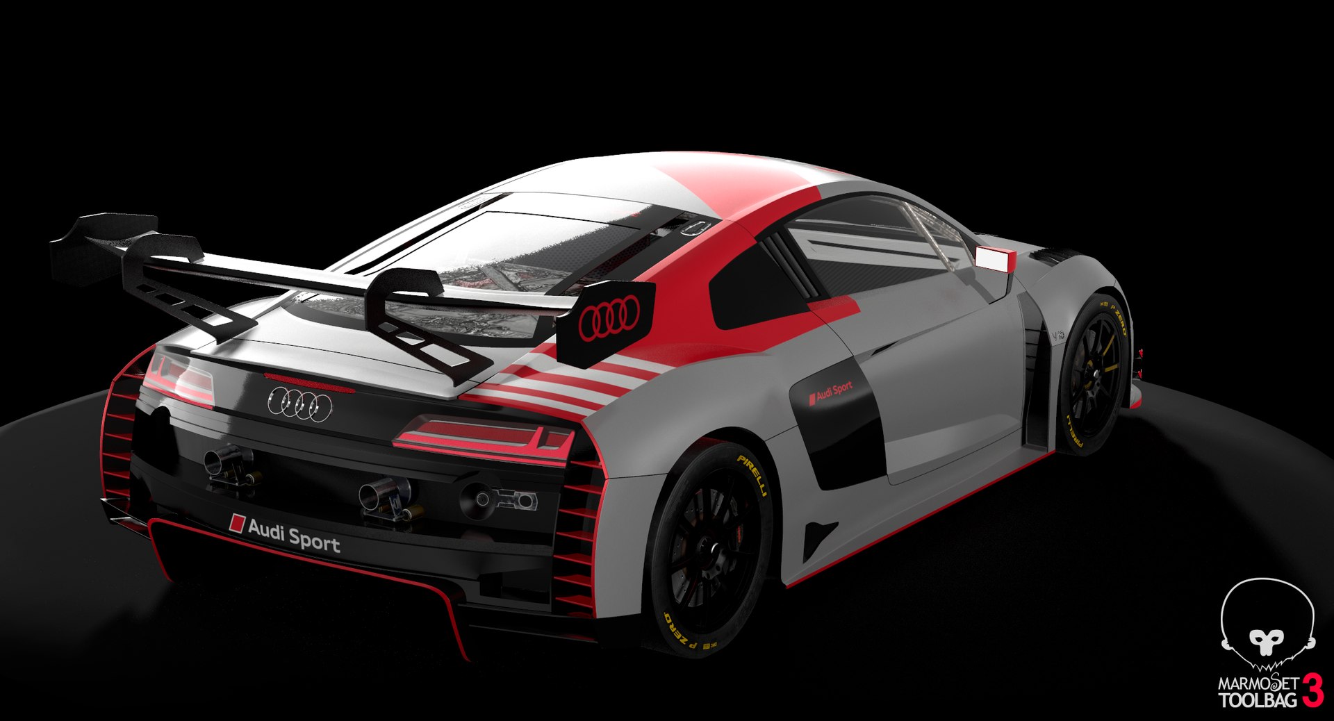 3D Model Audi R8 LMS GT3 Evo II - TurboSquid 2110911