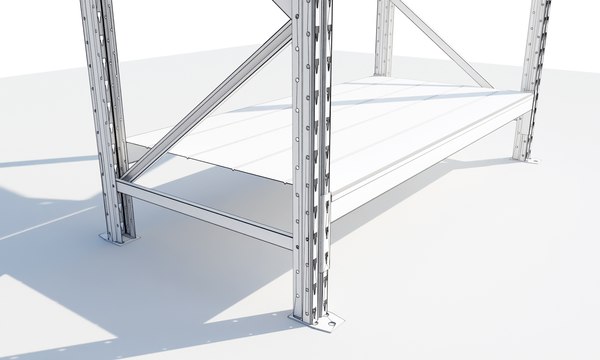 Industrial shelf 3D model - TurboSquid 1482790