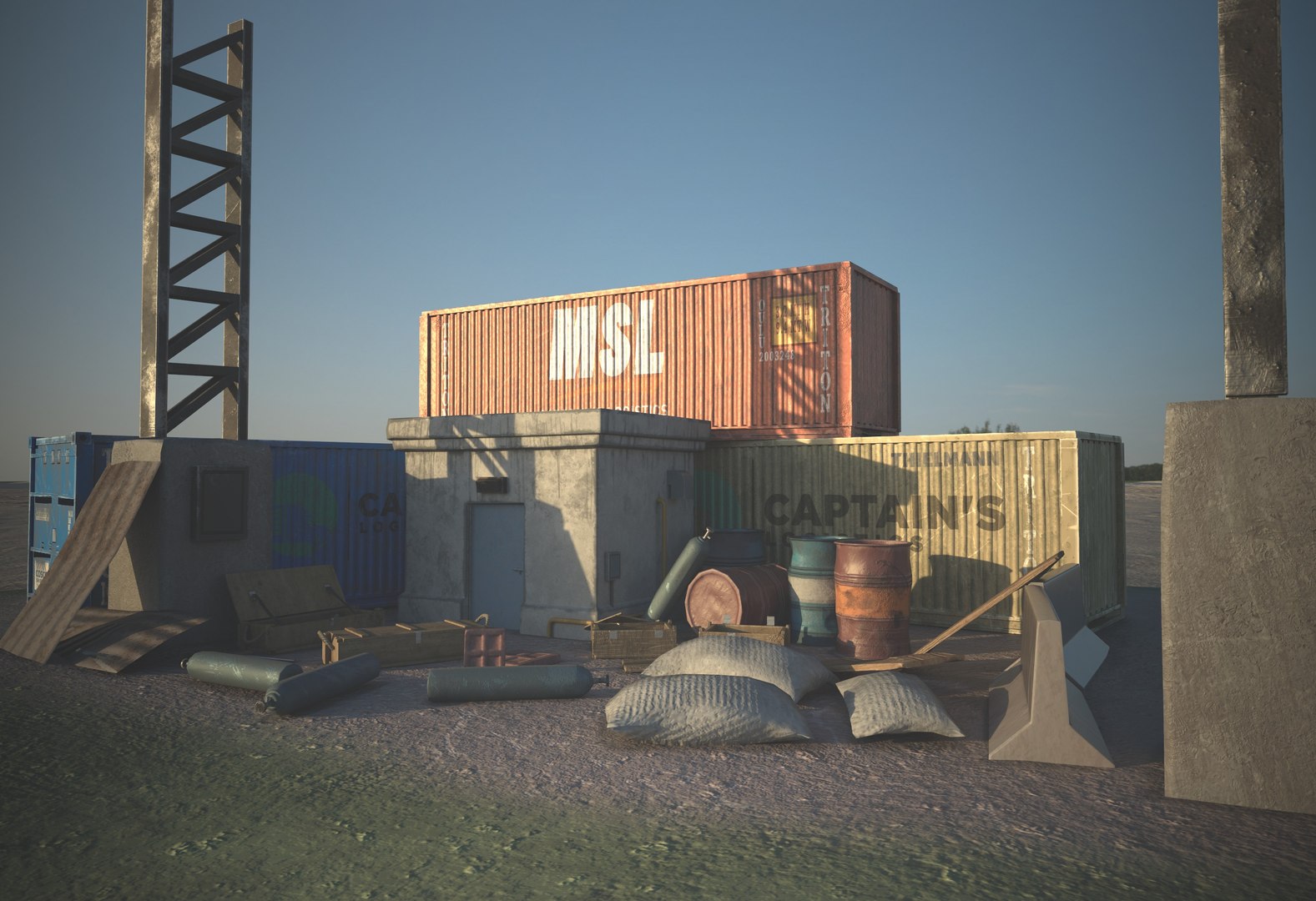 Props Environment Model - TurboSquid 1678504