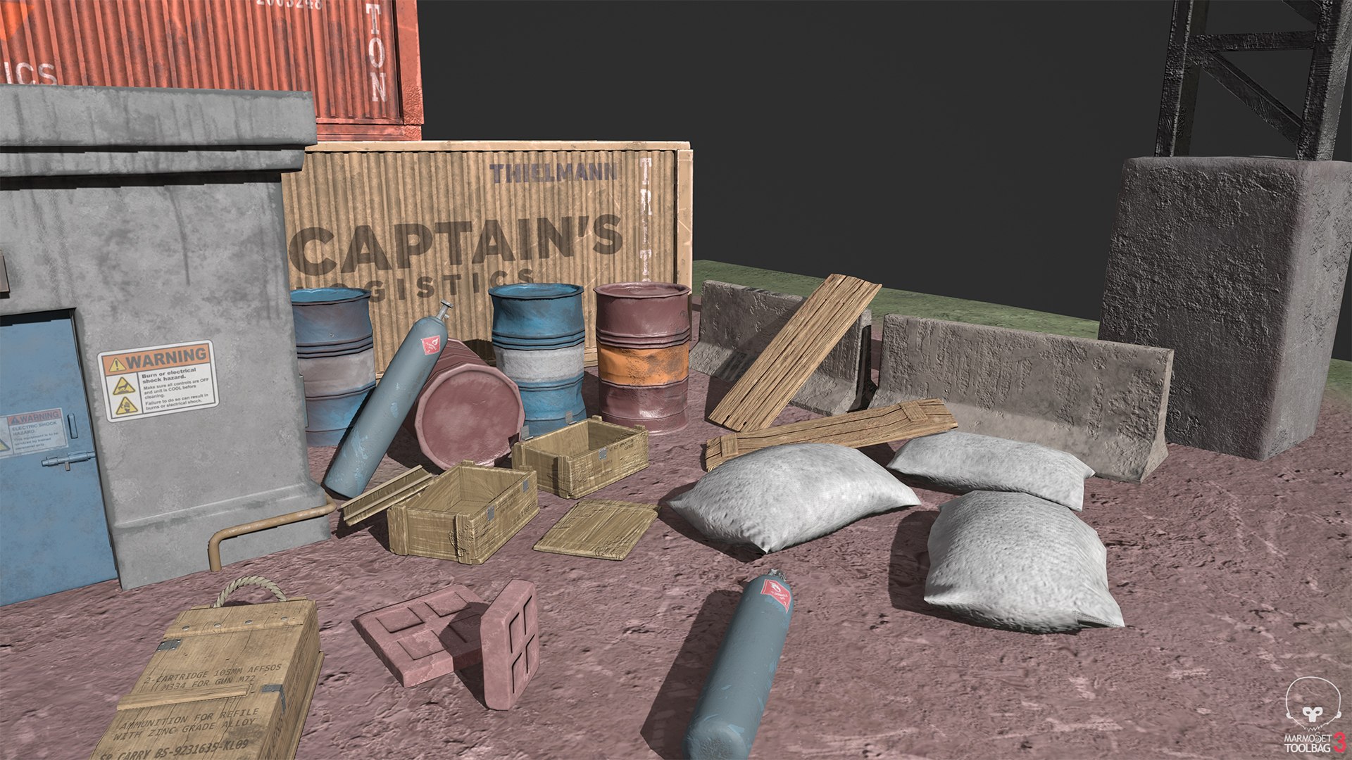 Props Environment Model - TurboSquid 1678504