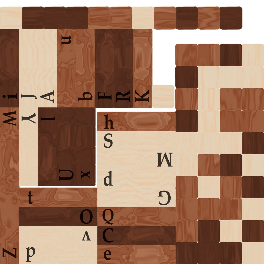 Wooden Letter Blocks 3D - TurboSquid 2269982