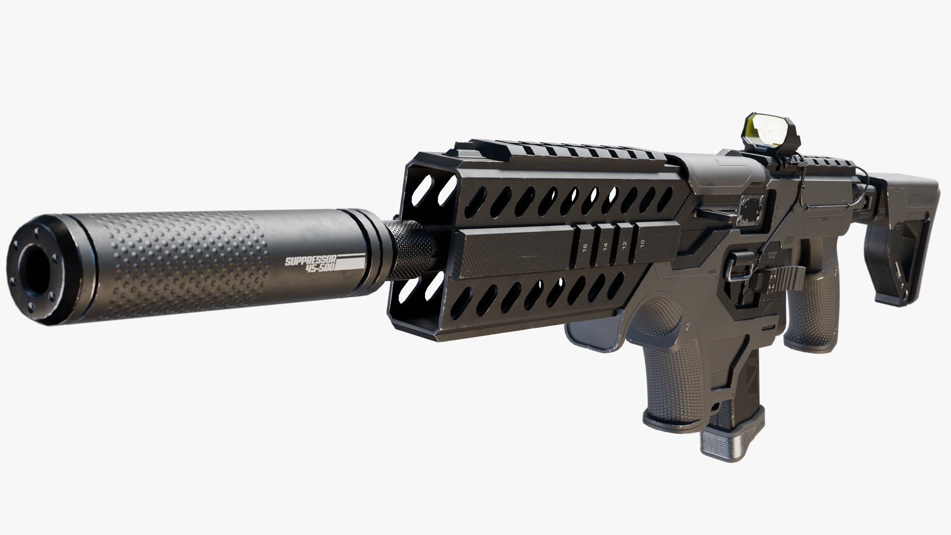 3D Futuristic Weapons - TurboSquid 2389918