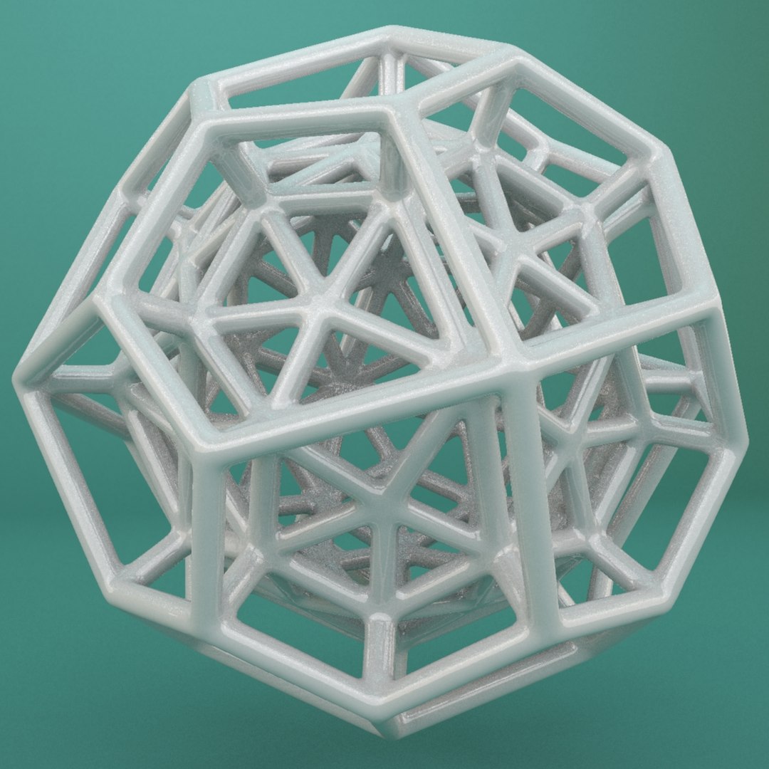 geometric shape 3d model