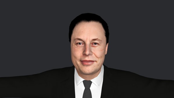 Elon Musk 3D Models for Download | TurboSquid
