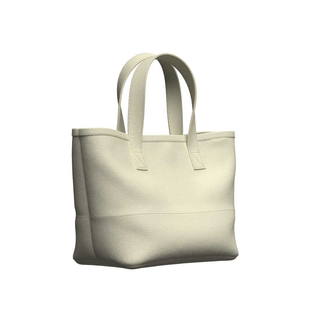 3D Tote Bag 3D Model - TurboSquid 2254395