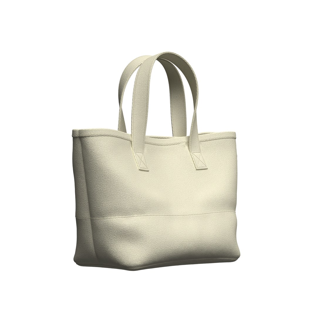 3D Tote Bag 3D Model - TurboSquid 2254395