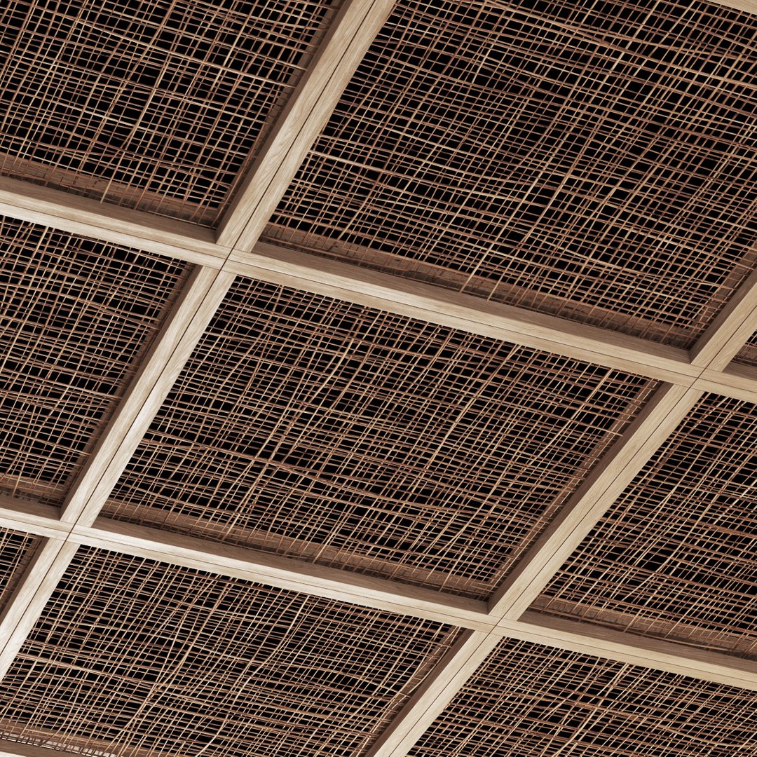 3D Ceiling Branch Wood Model - TurboSquid 1548000