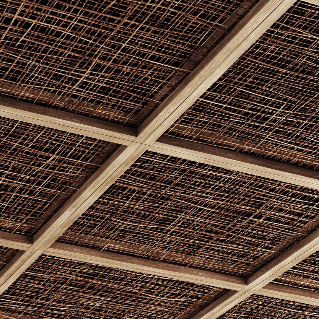 3D Ceiling Branch Wood Model - TurboSquid 1548000