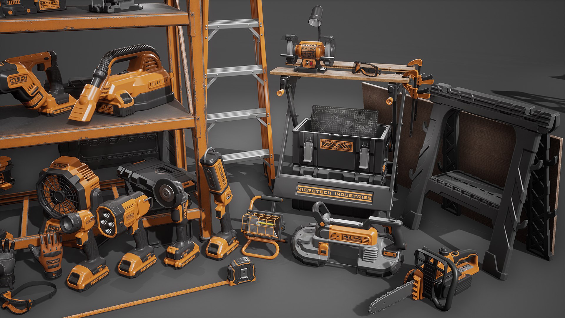 Power Tools Pack 3D Model - TurboSquid 1787455