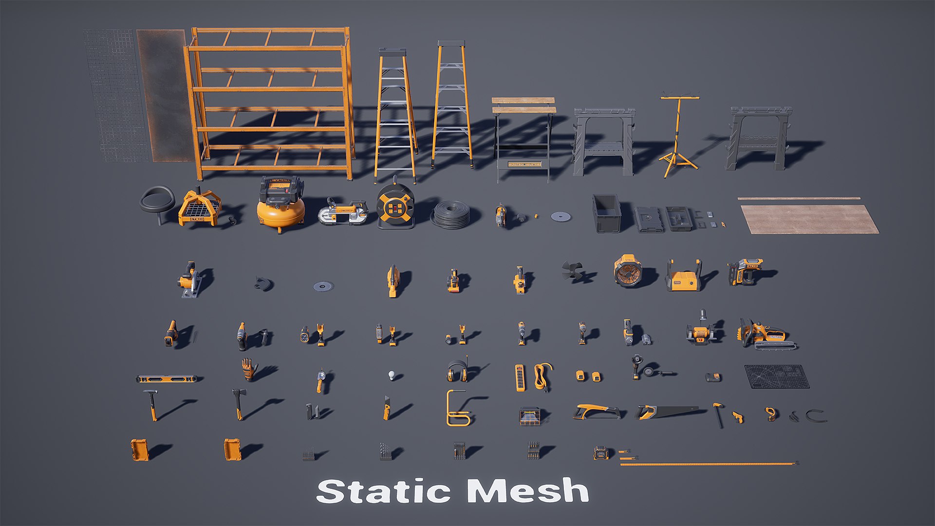 Power Tools Pack 3D model - TurboSquid 1787455