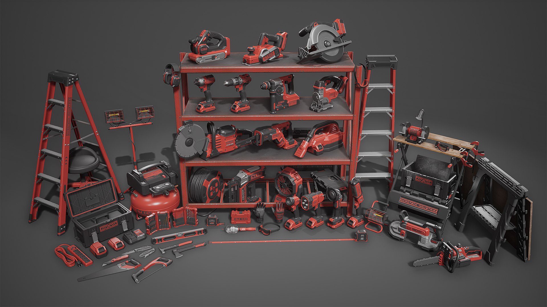 Power Tools Pack 3D Model - TurboSquid 1787455