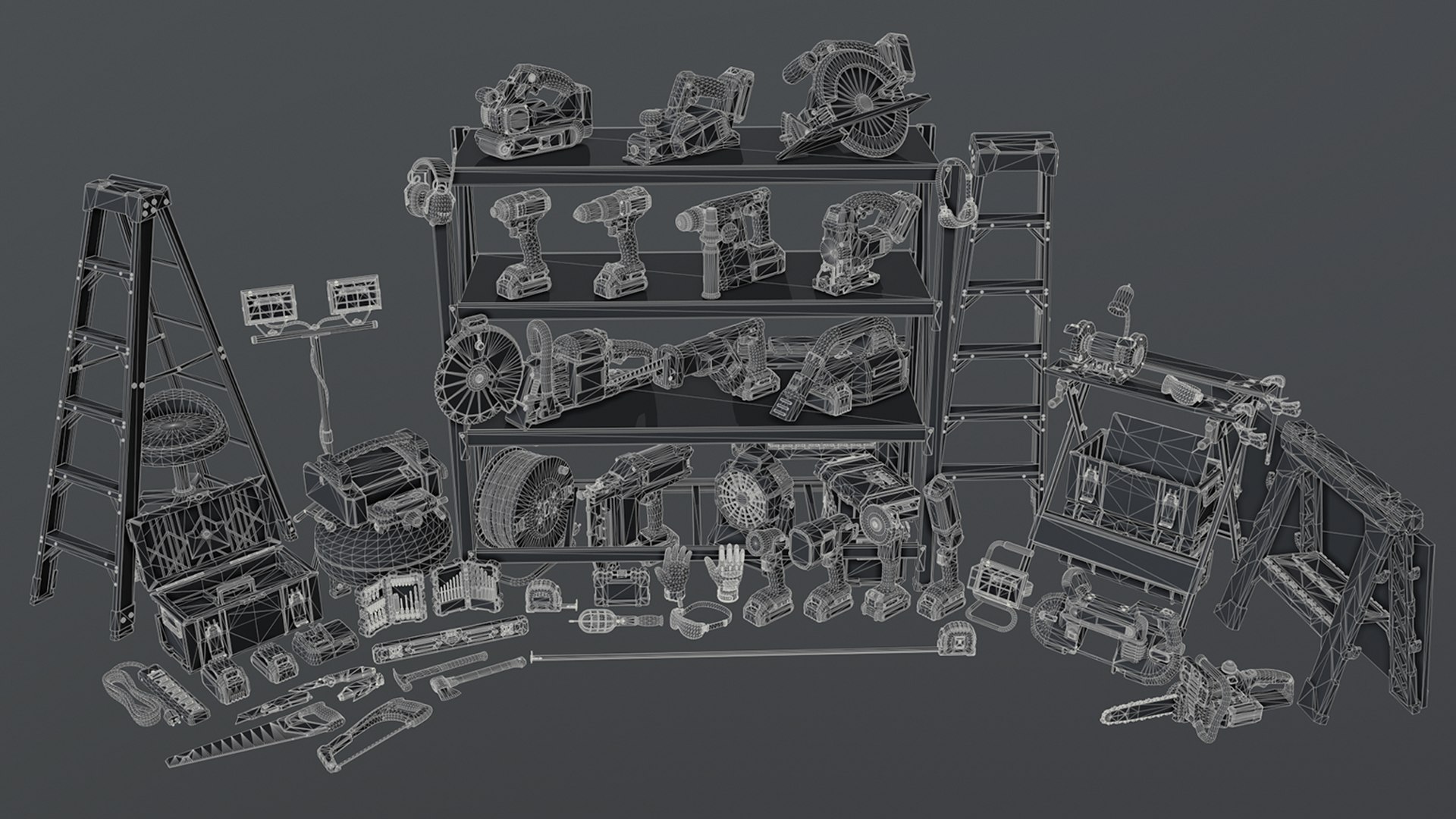 Power Tools Pack 3D model - TurboSquid 1787455