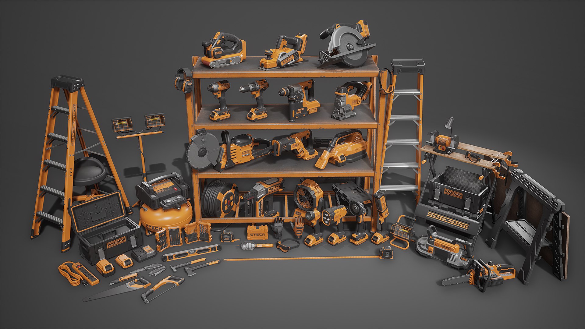Power Tools Pack 3D Model - TurboSquid 1787455