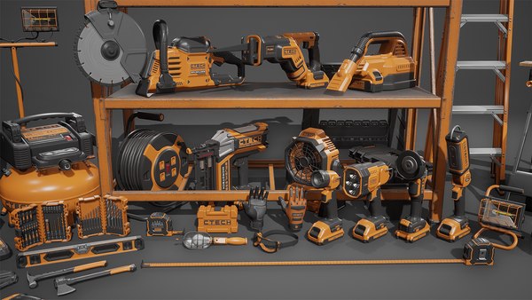 Power Tools Pack 3D model - TurboSquid 1787455