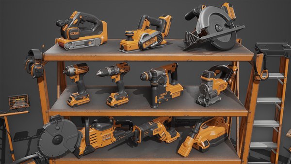 Power Tools Pack 3D model - TurboSquid 1787455