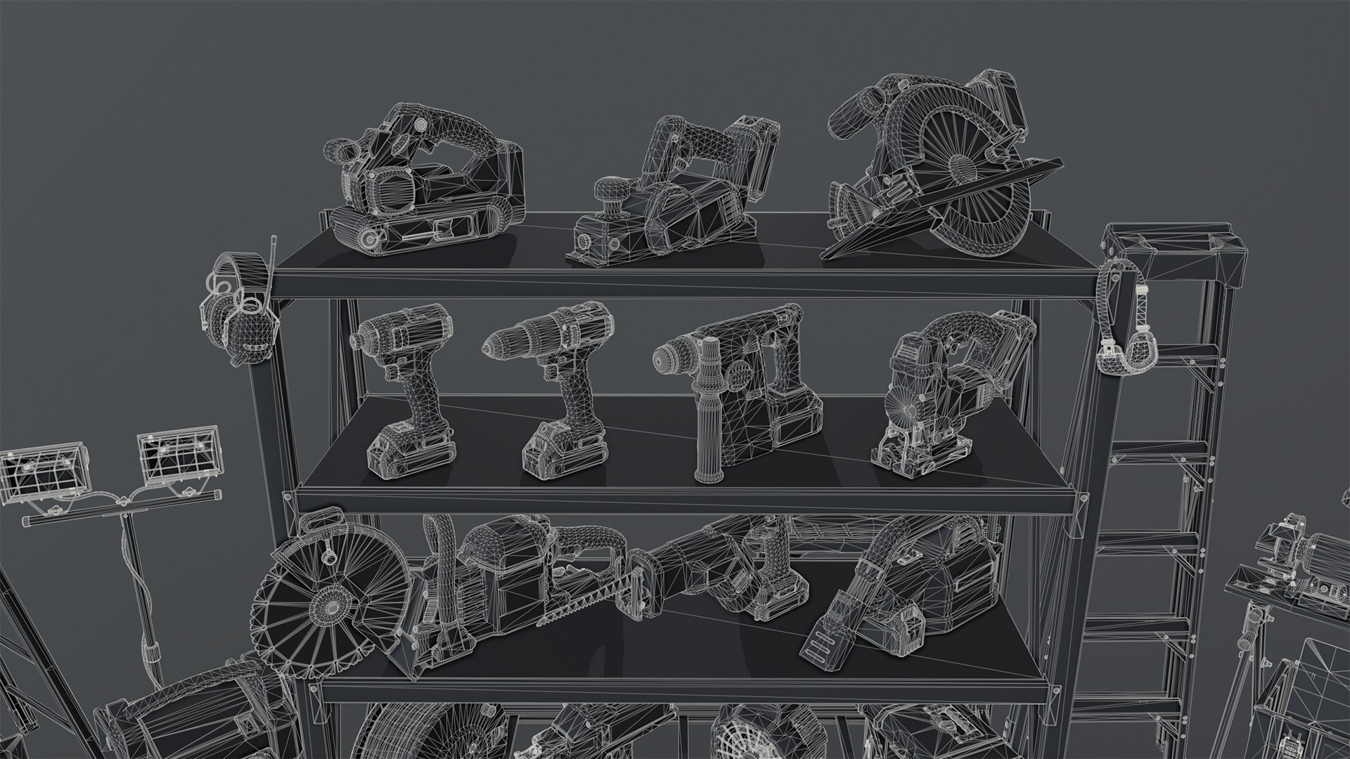 Power Tools Pack 3D model - TurboSquid 1787455