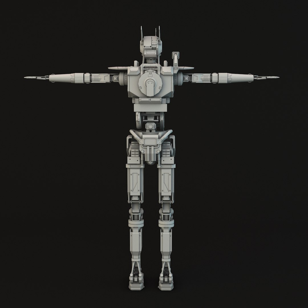 Chappie 3D Model - TurboSquid 1387658