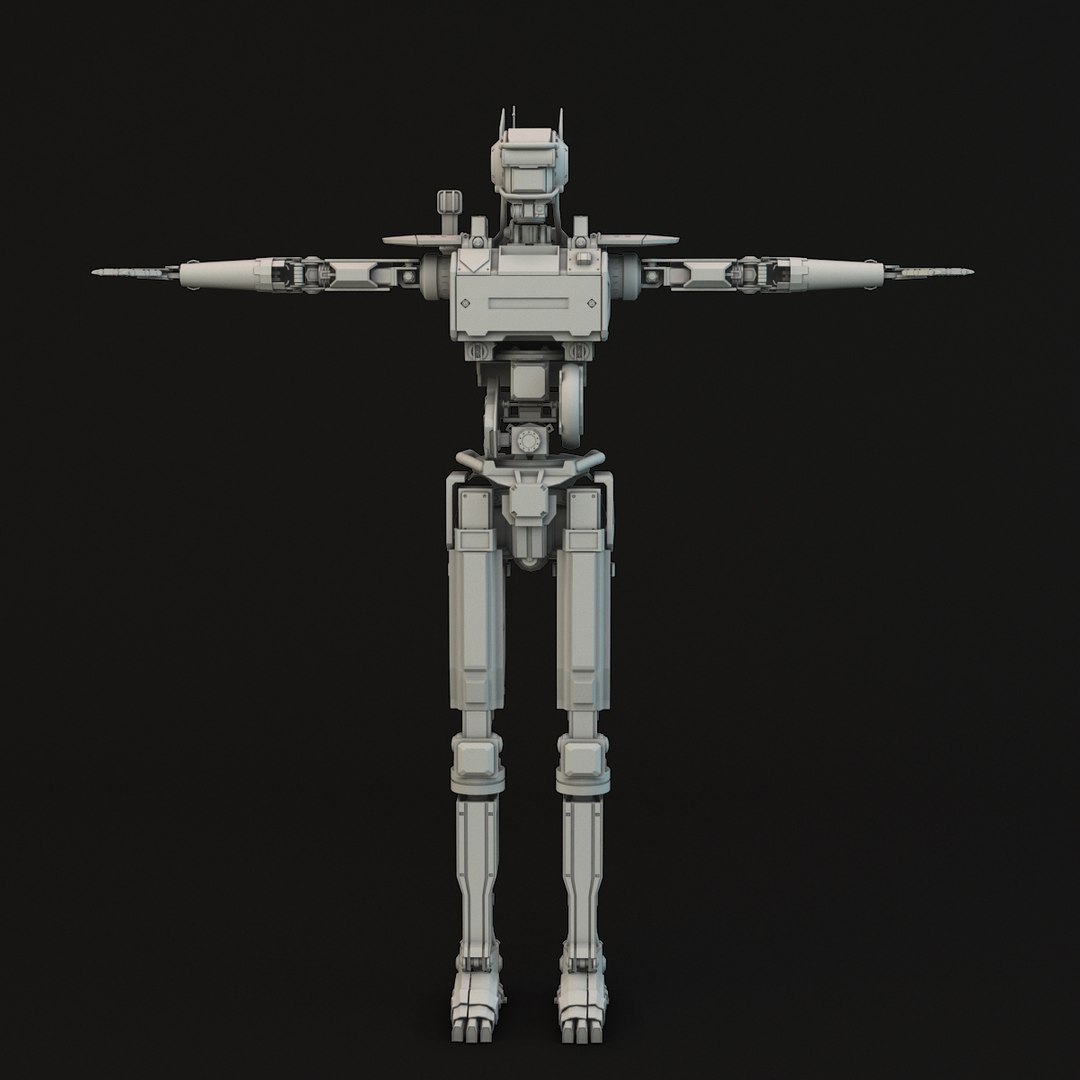 Chappie 3D Model - TurboSquid 1387658
