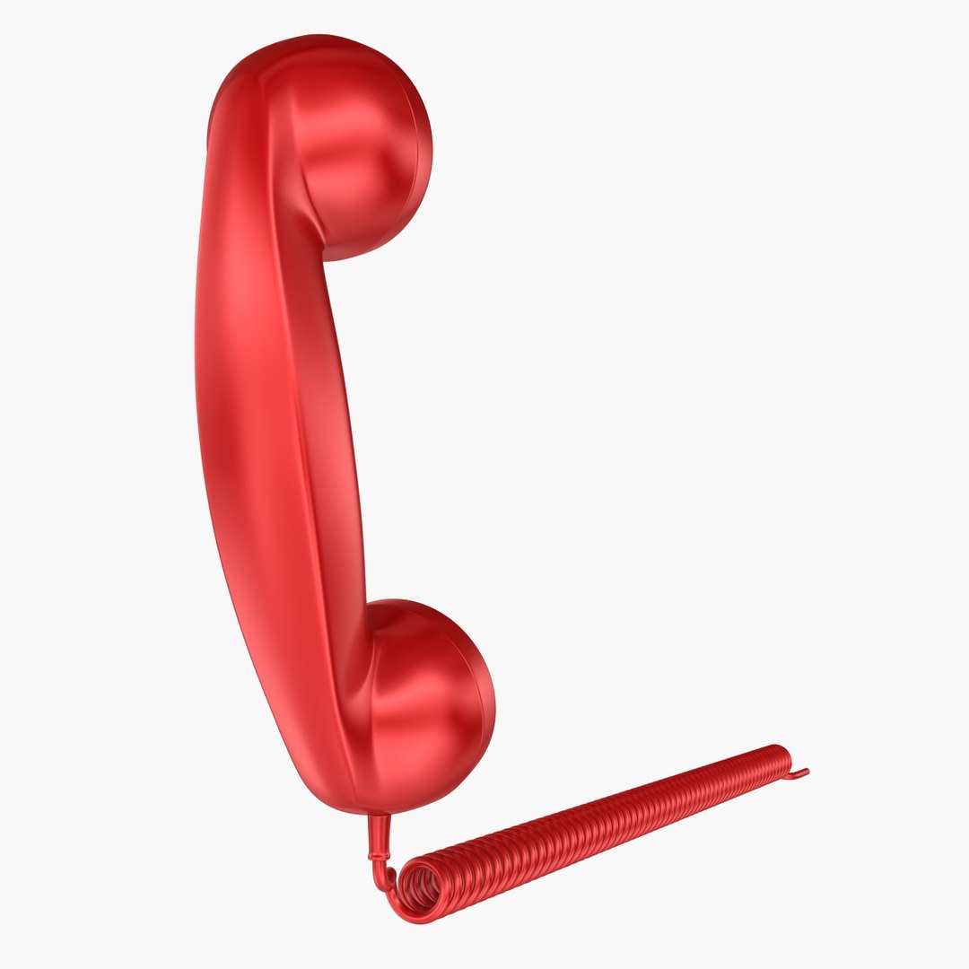 Handset Hand Set 3d Model