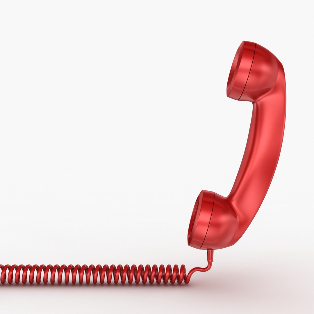 Handset Hand Set 3d Model