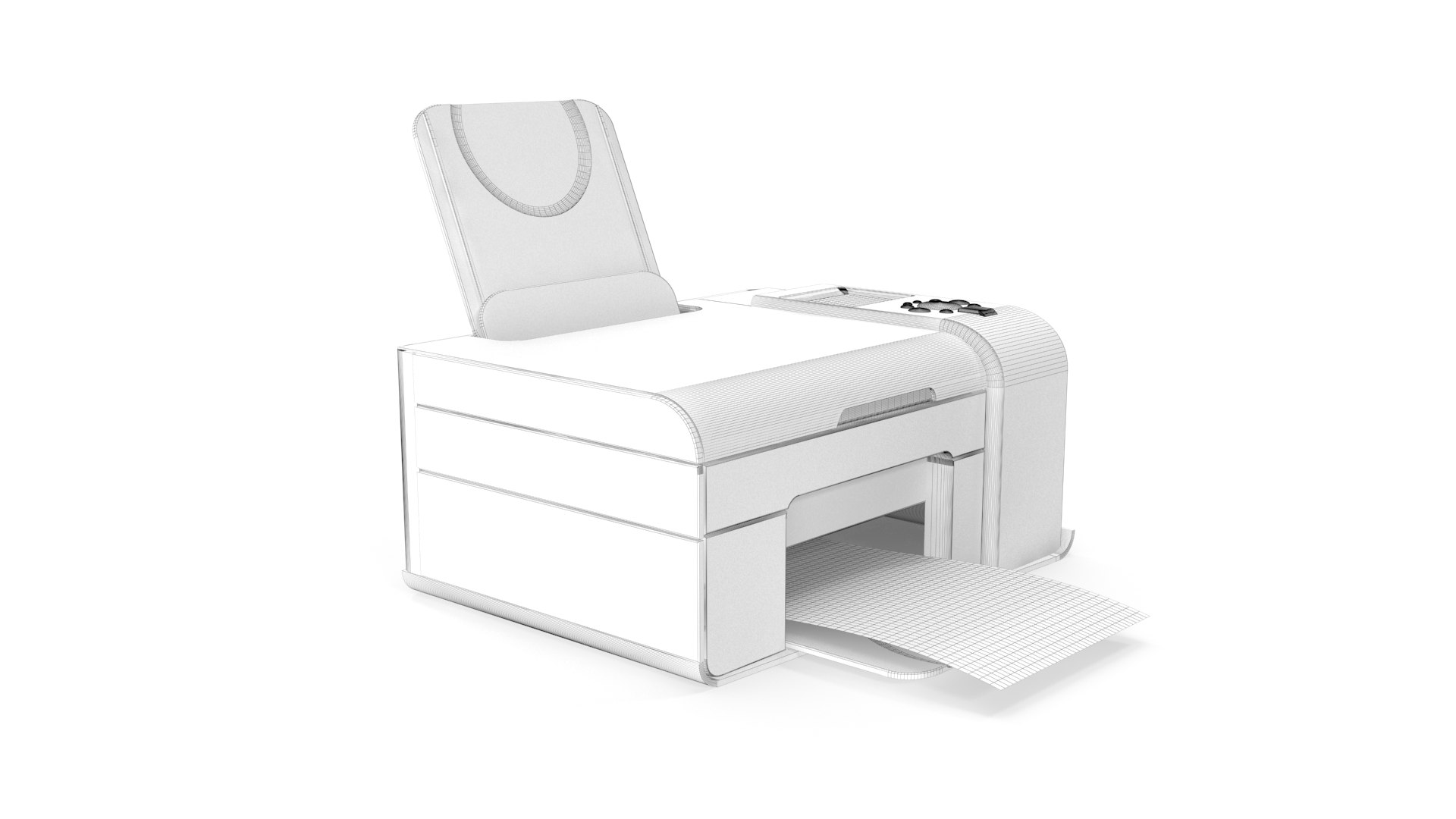 Inkjet Printer 3D Model - TurboSquid 2153868